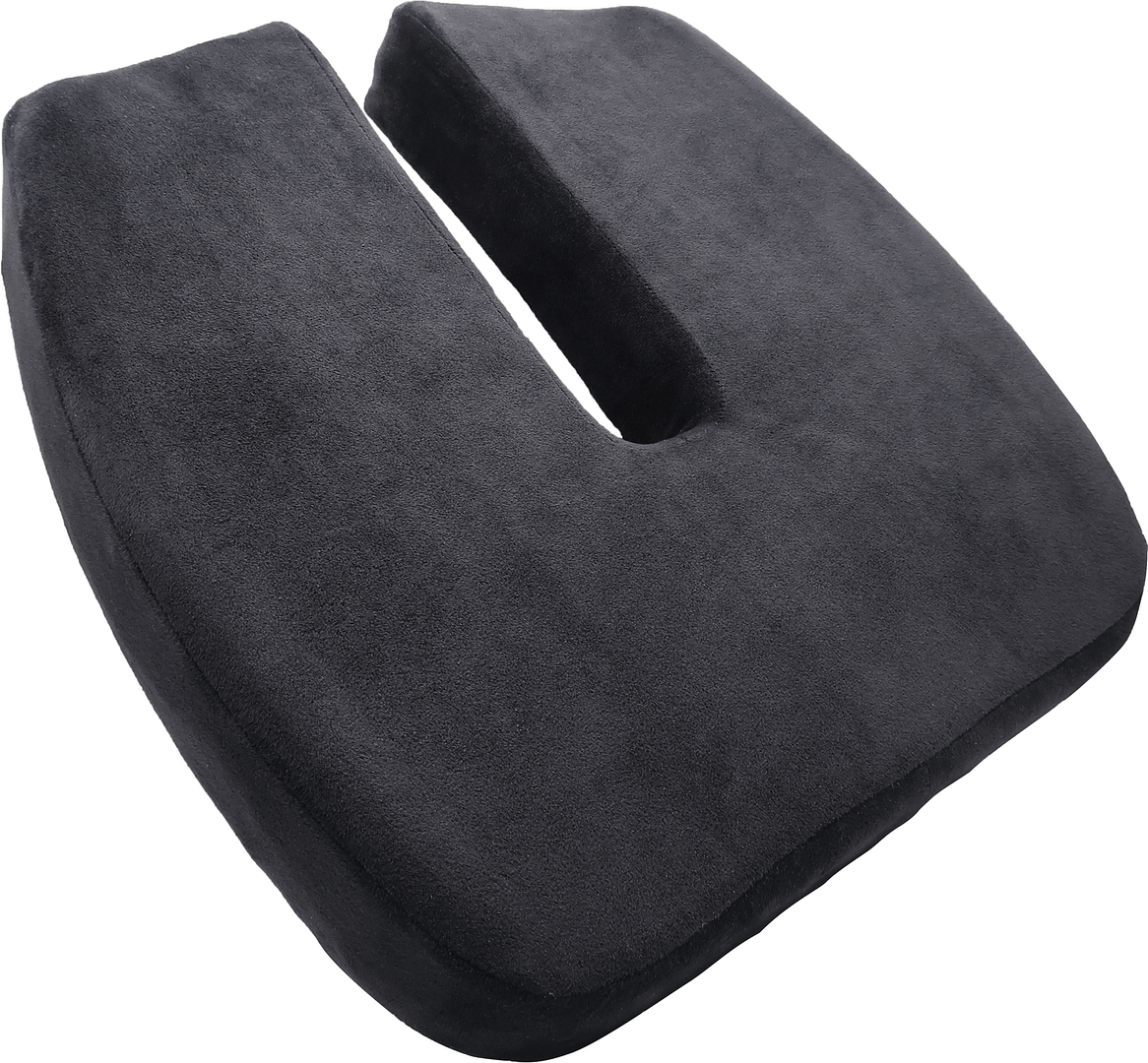 ErgoValue Memory Form Seat Cushion for Tailbone Pain Relief ...