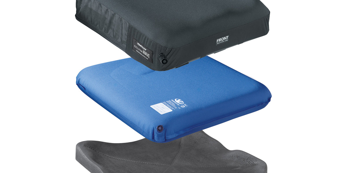 Cascade Designs, Inc Varilite Evolution Wave Cushion — Wheelchair Bearings